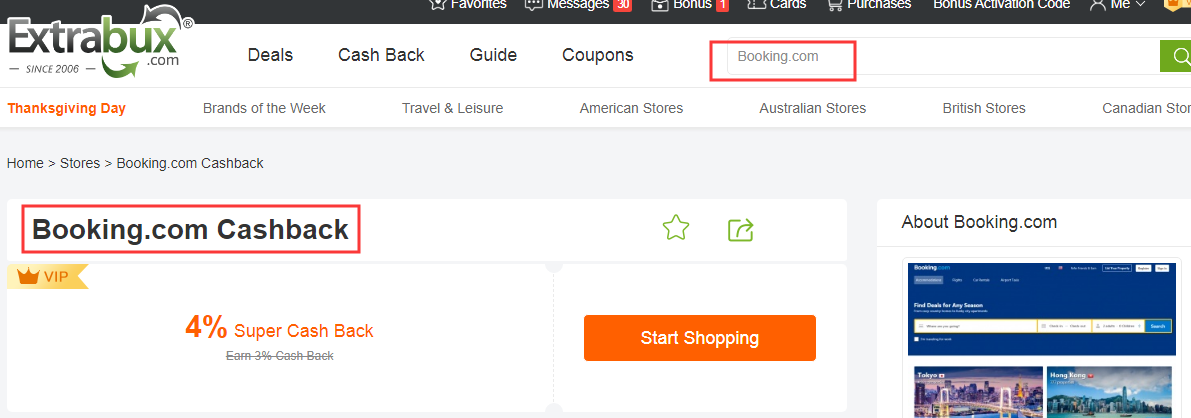 An Ultimate Guide to Booking.com 4% Cashback and Limits - Extrabux