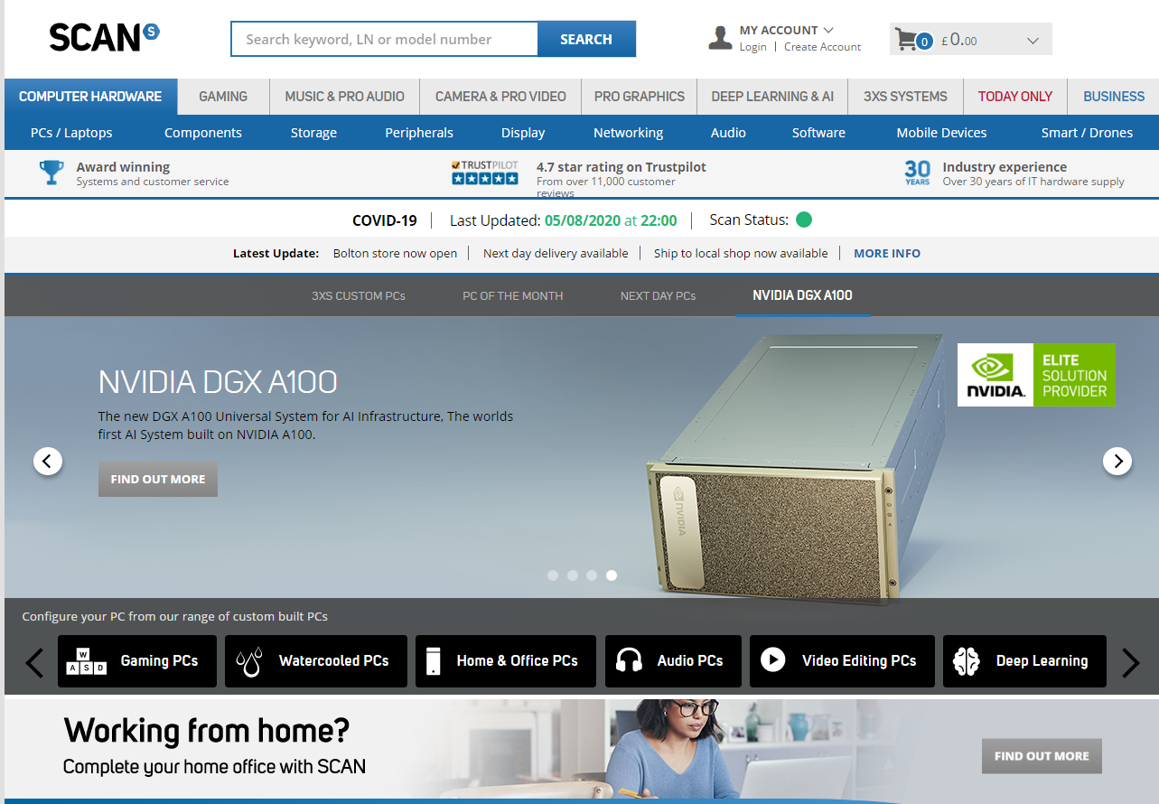 8个英国购买电脑配件的网站推荐（附优惠+3%返利），英国组装电脑，英国配电脑！ - Extrabux