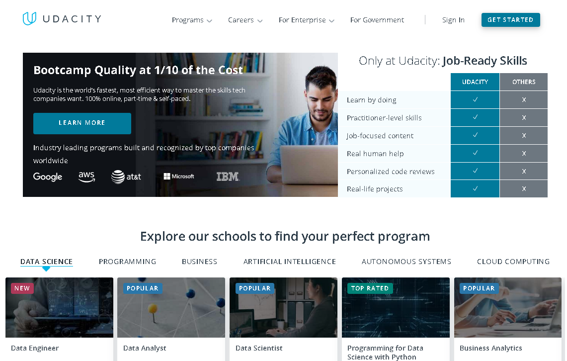 Udacity vs Udemy vs Coursera vs One Month，疫情期间，线上教育网站如何选？（区别对比+20%返利 ...