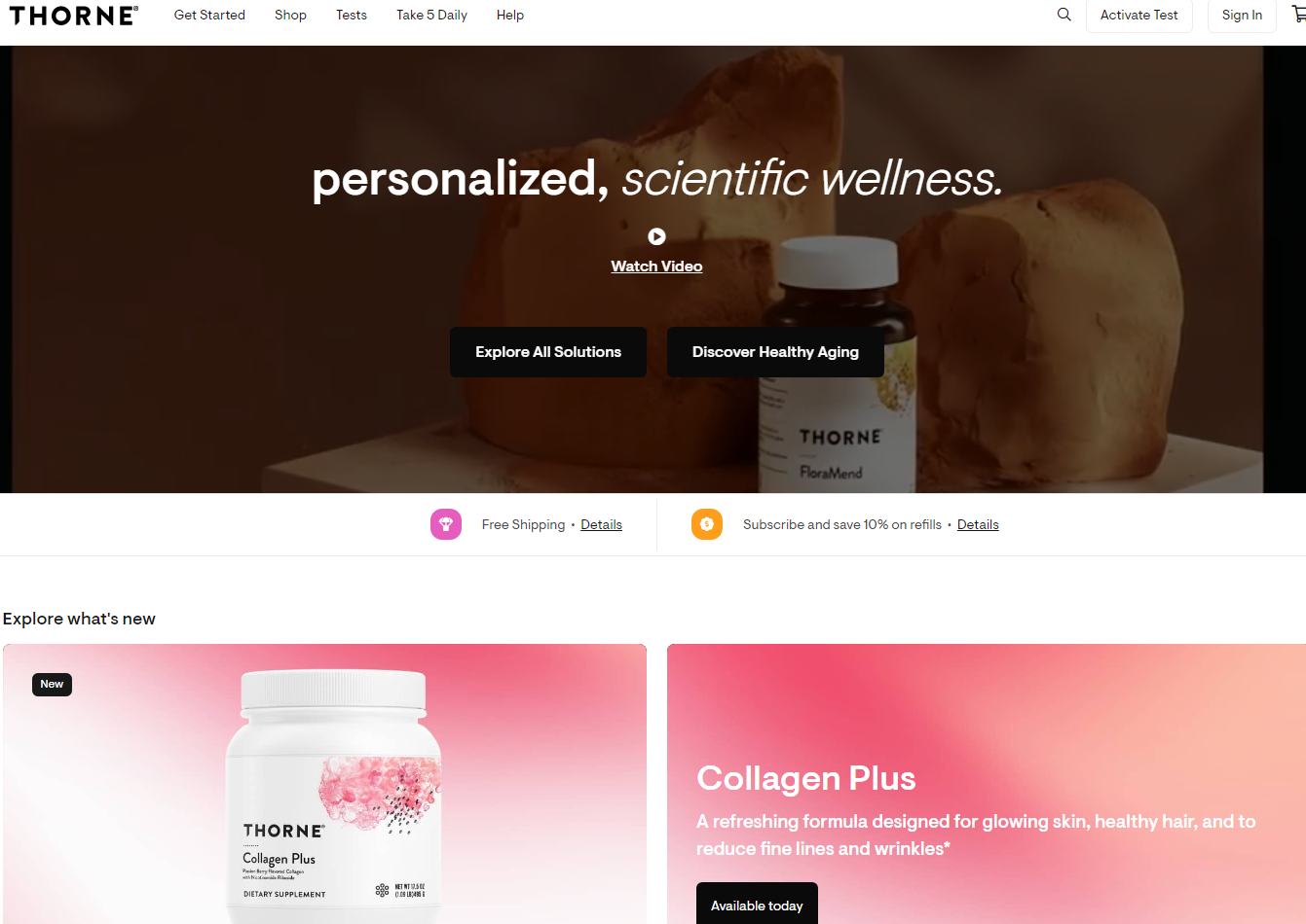 Thorne vs. Pure Encapsulations vs. Life Extension vs. Garden of Life ...