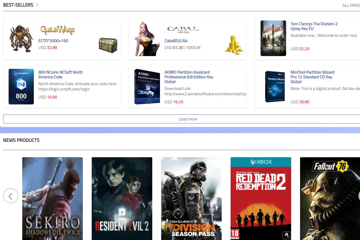 2025七个海外游戏账号交易平台推荐（买卖账号，游戏币，皮肤，装备等） - Extrabux