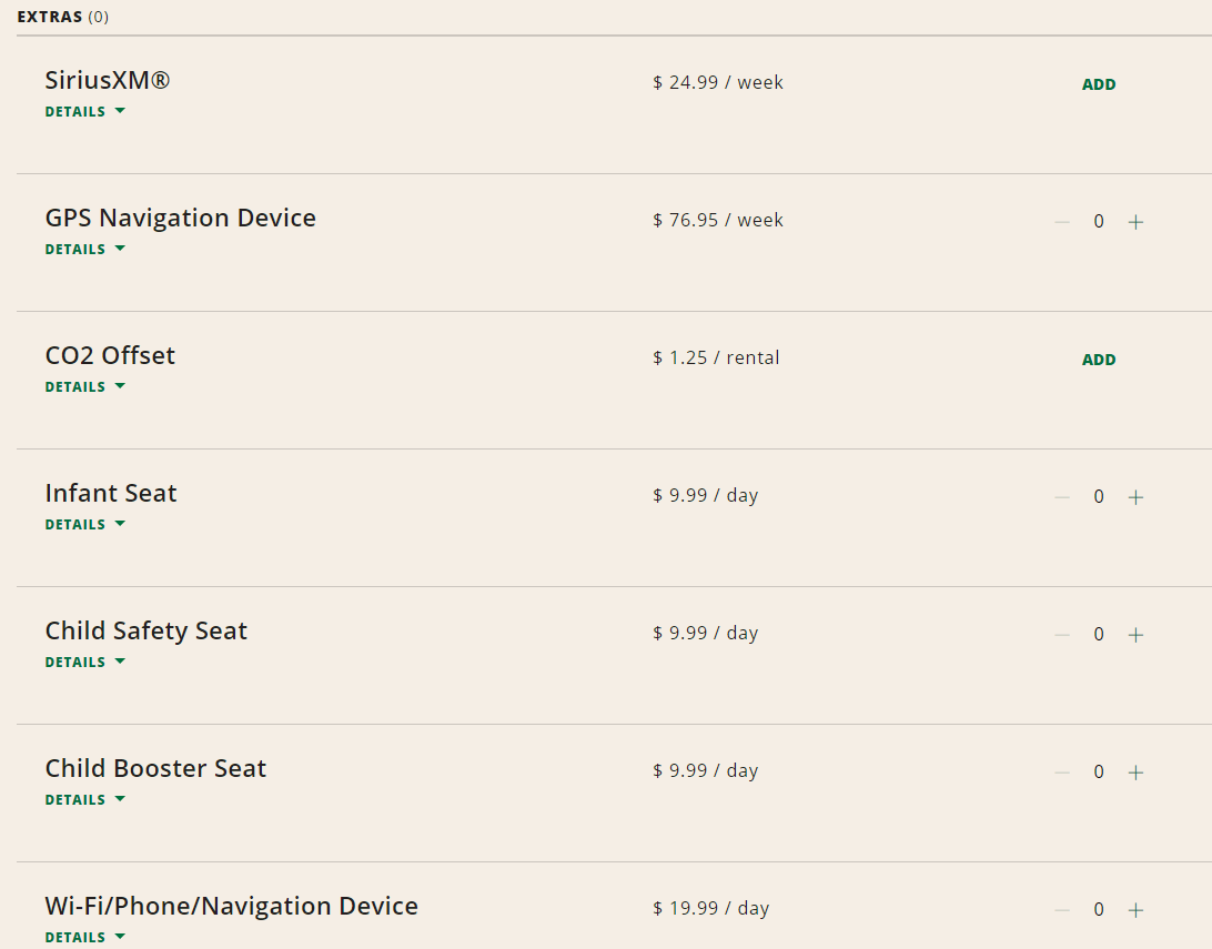 2025最全National Car Rental租车攻略（预订流程+会员等级及福利+车型+3%返利） - Extrabux