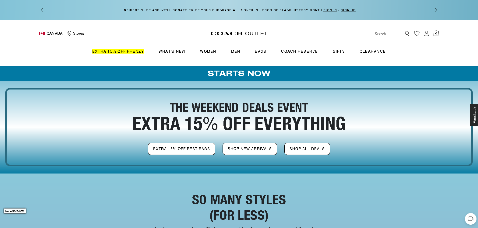 2025加拿大15个奥特莱斯Outlet折扣网站推荐（优惠码+5%返利） - Extrabux