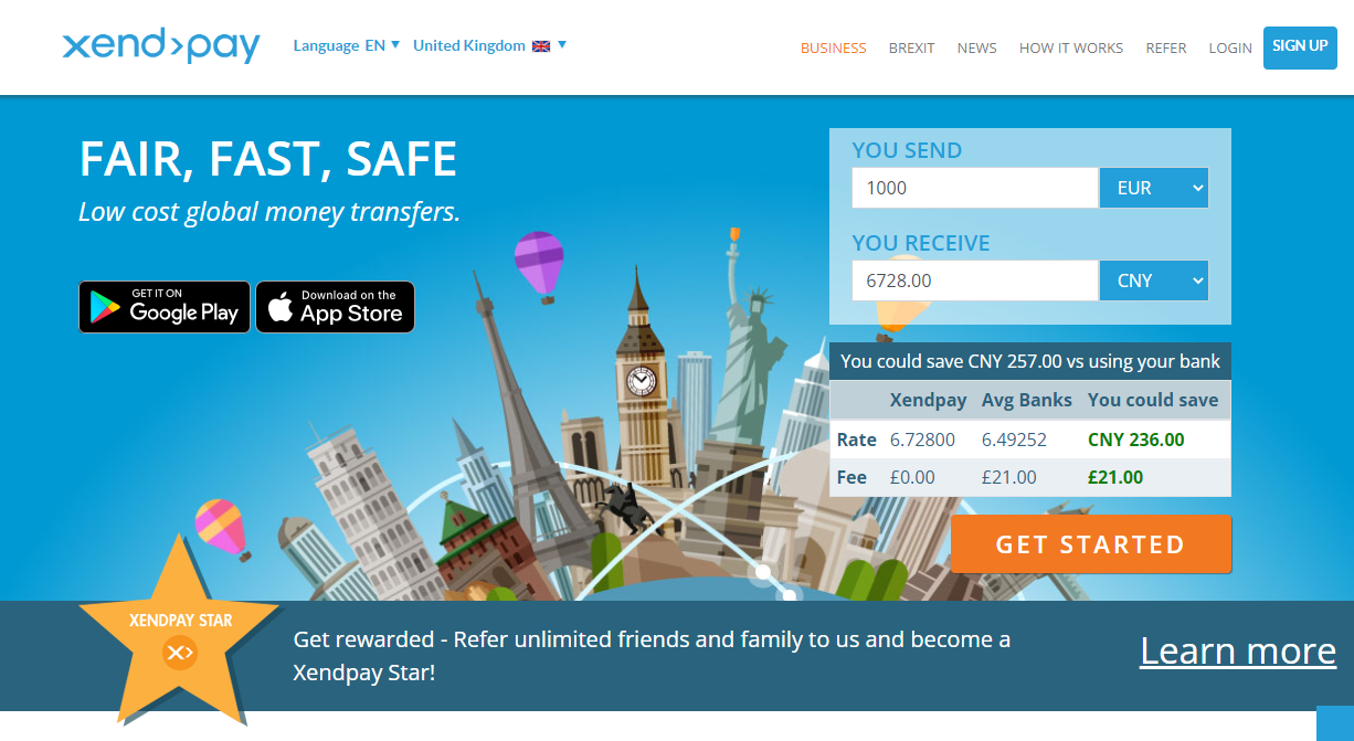 2025年11种从德国汇款/转账到中国的方式汇总（流程+到账时间+手续费+限额+最高$20返利优惠） - Extrabux