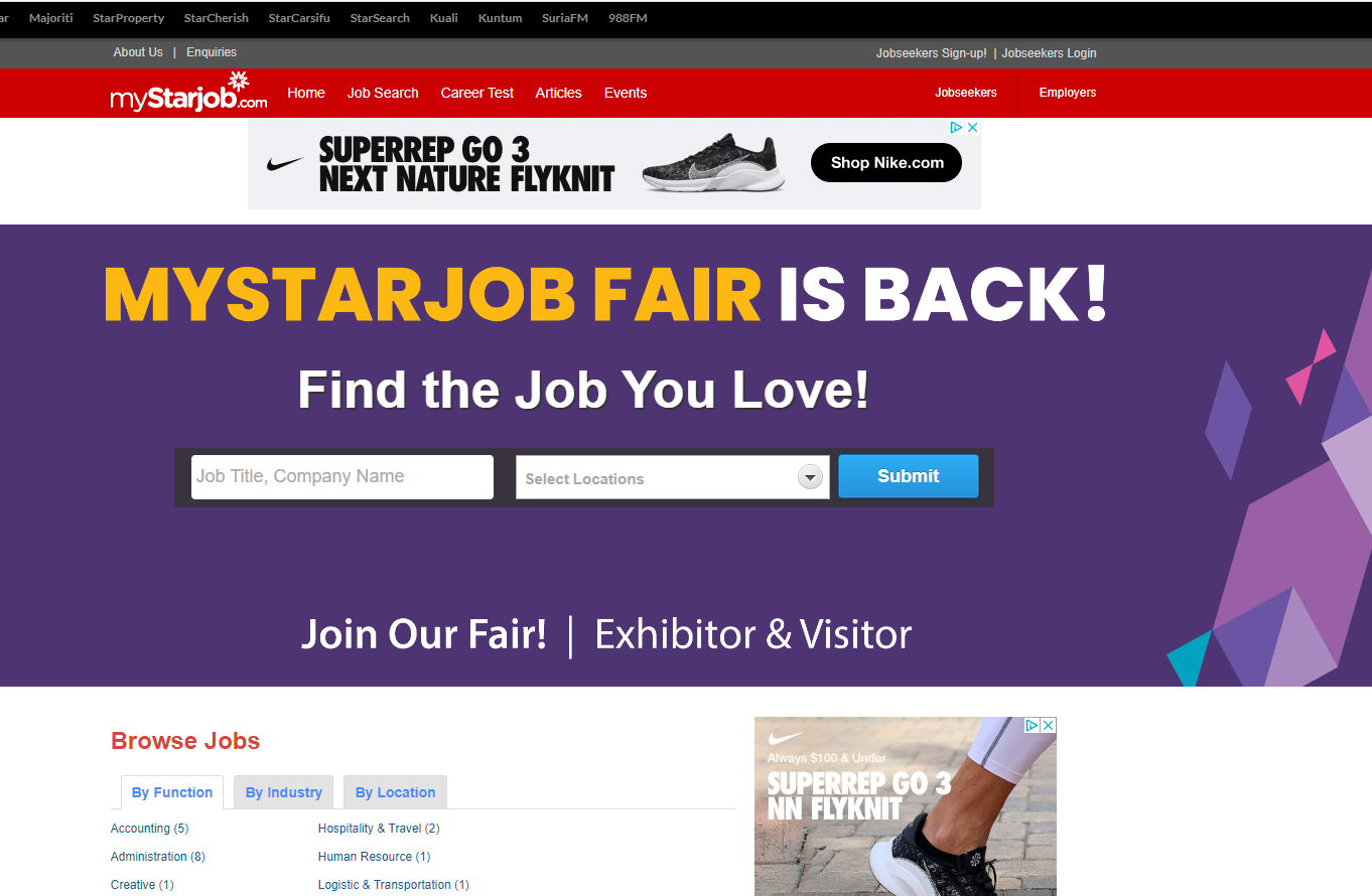 2025马来西亚正规求职招聘网站推荐 - 留学生找实习、全职工作必备！ - Extrabux