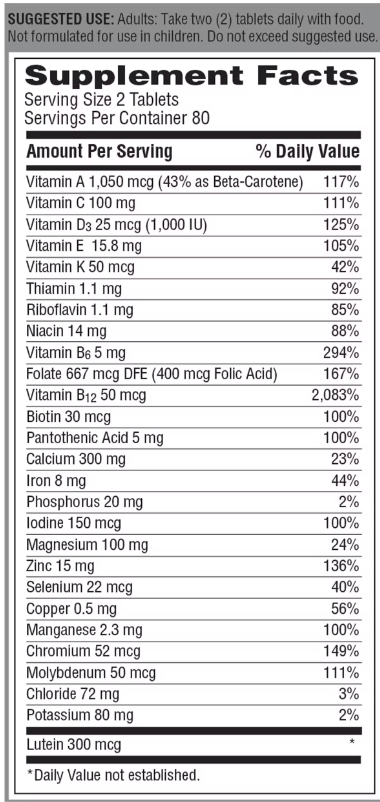 Centrum vs. Centrum Silver vs. Centrum 50+: Differences and Reviews ...