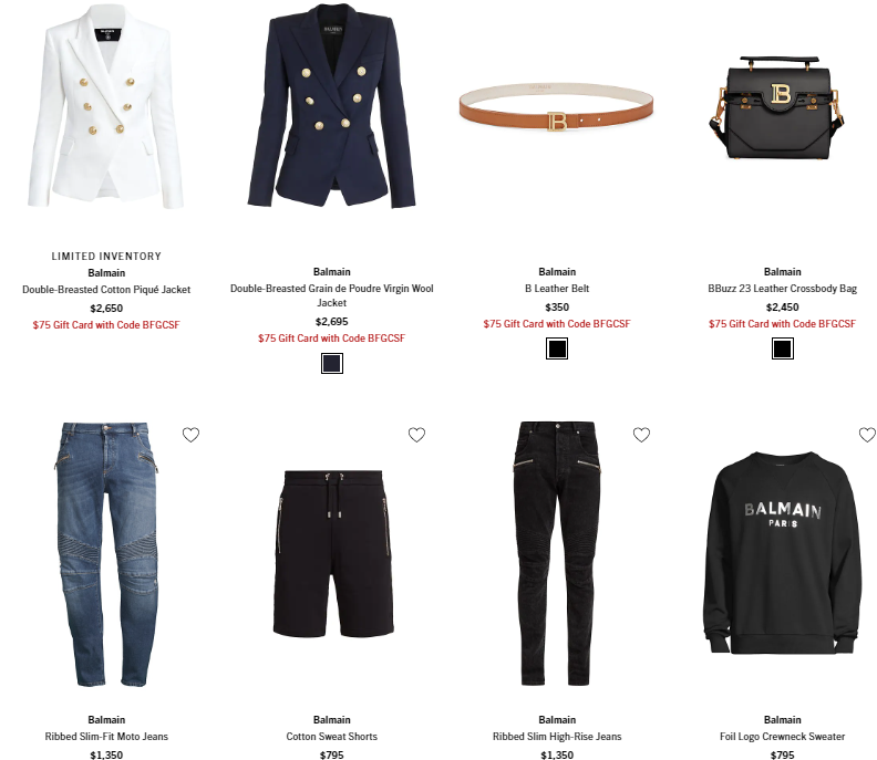 Where To Buy Balmain The Cheapest in 2025? (Cheapest Country & Place ...