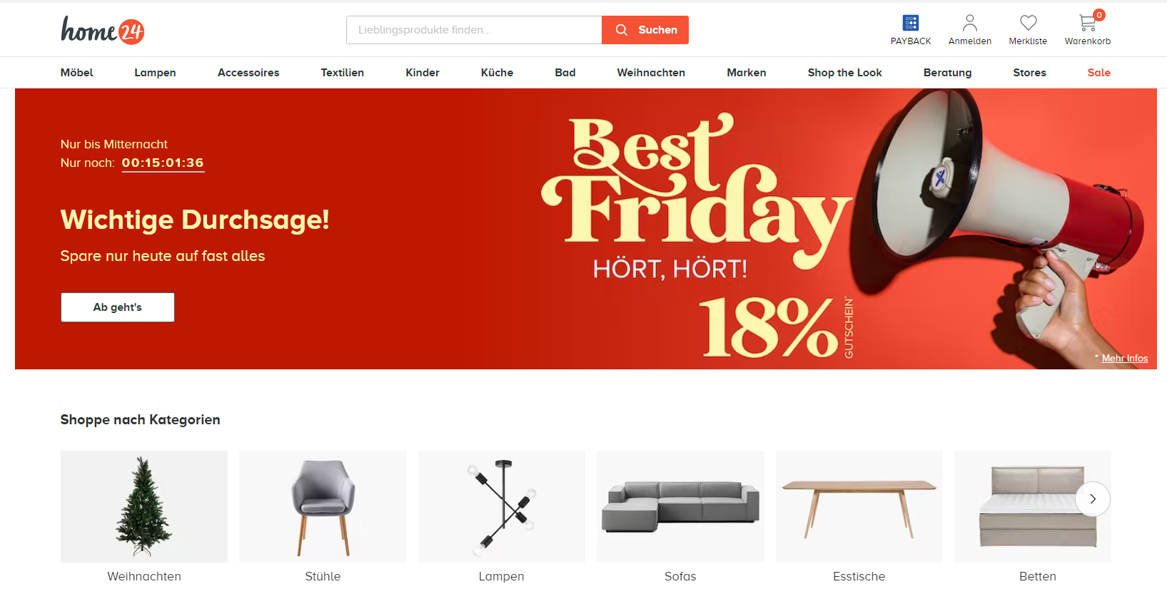 9个德国购买家具及家居用品的网站推荐 - 风格多样、平价实用！（高达5%现金返利） - Extrabux