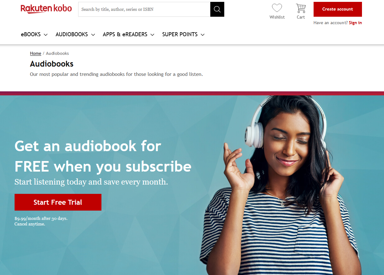 13 Best Places to Get and Listen to Audiobooks (FREE & Paid) in 2025 - Extrabux