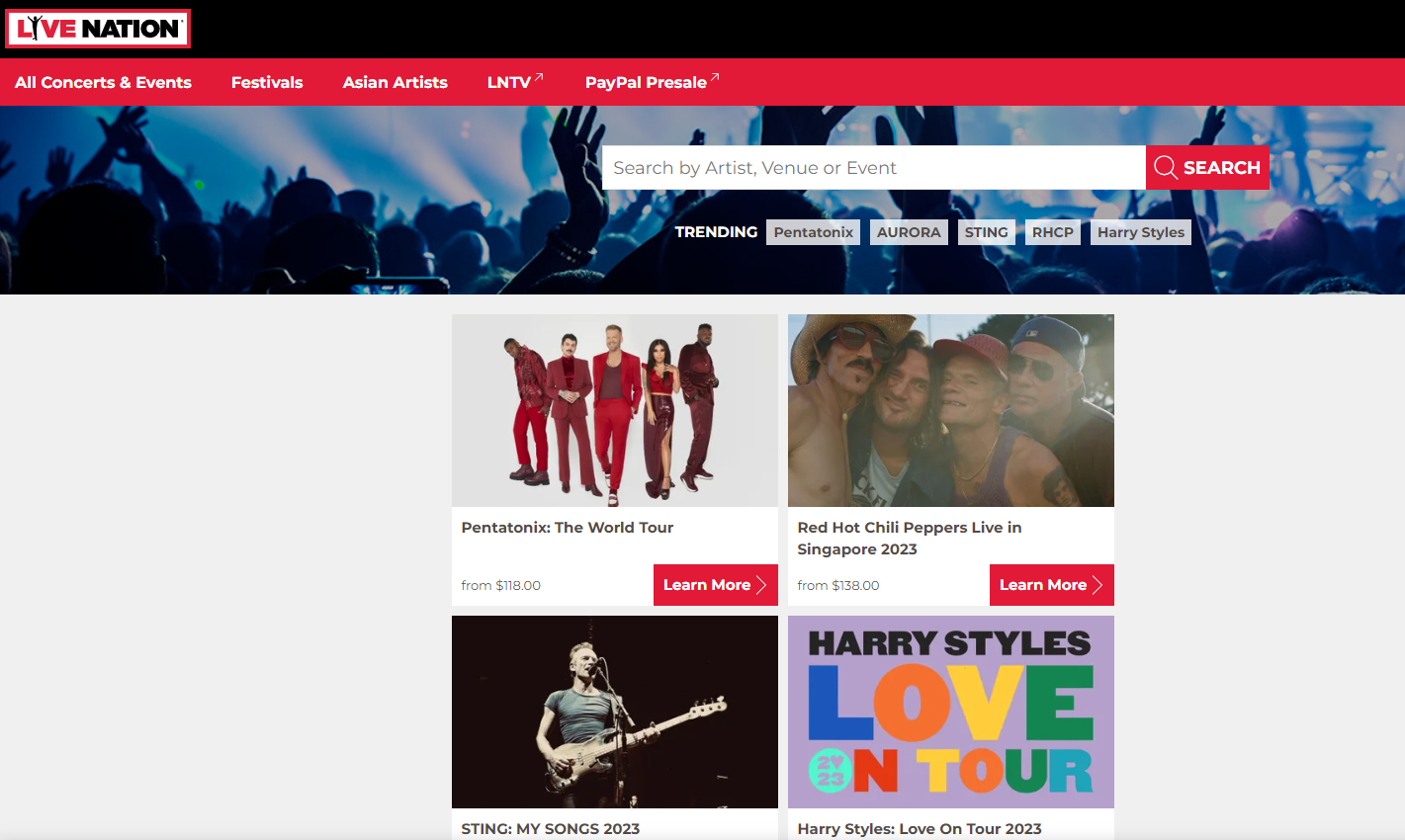 7个新加坡票务网站/App推荐 - 买音乐会、演唱会、歌剧、体育赛事等门票！ - Extrabux