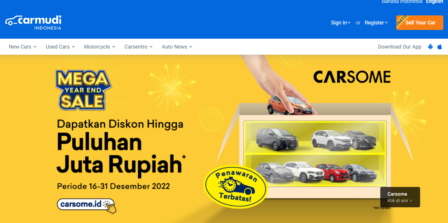 10个印尼二手物品交易平台/App推荐 - 买卖二手车、电子产品、家具家电、服饰包包等！ - Extrabux