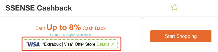 Withdraw Your cash back into Visa Card - Extrabux