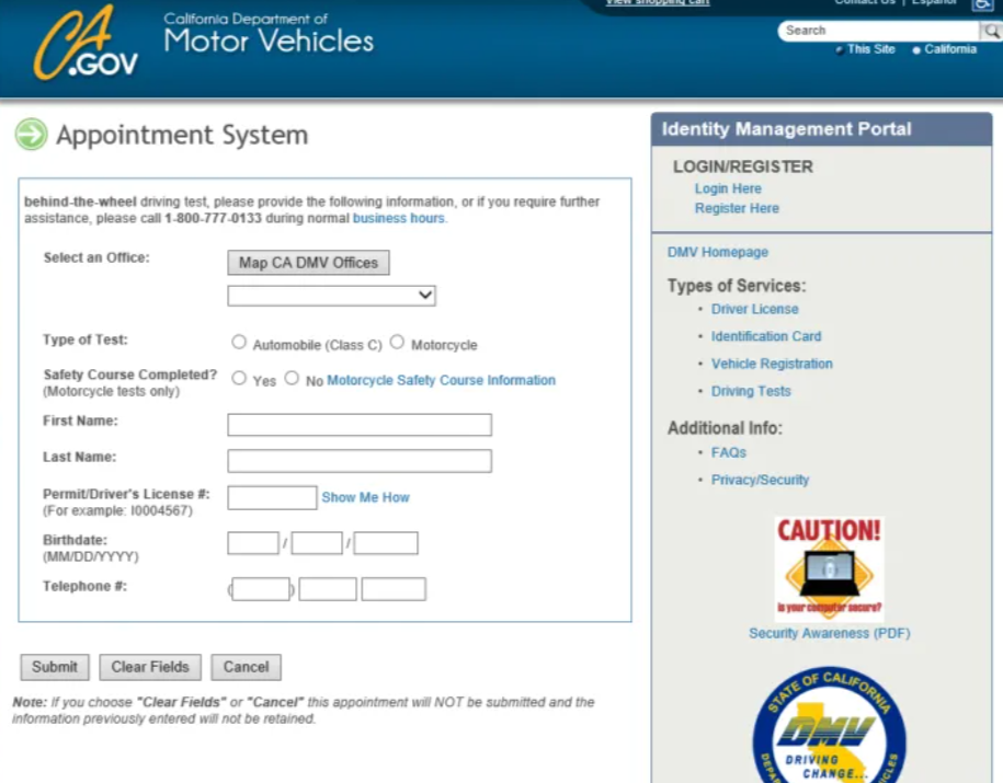 2025超详细加州DMV预约攻略（流程+材料+常见问题）- 笔试、路考、驾照更新等预约！ - Extrabux