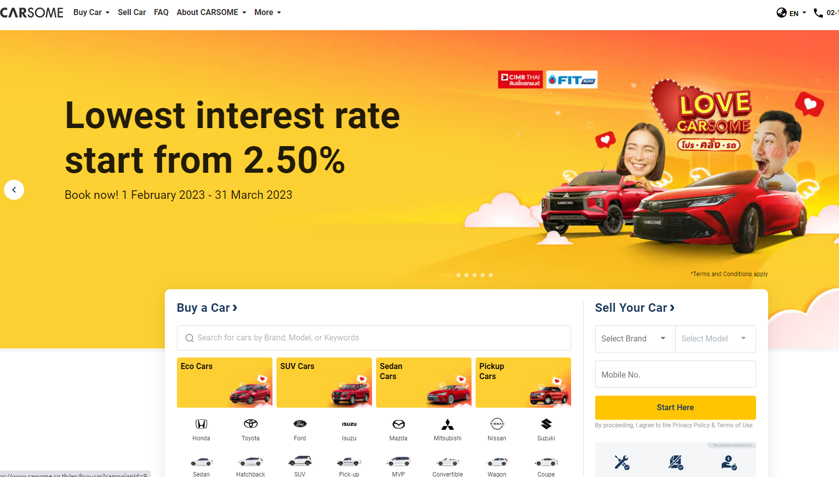 2025最新泰国买车攻略 - 买新车、二手车流程（买车网站/App推荐+费用+保险） - Extrabux