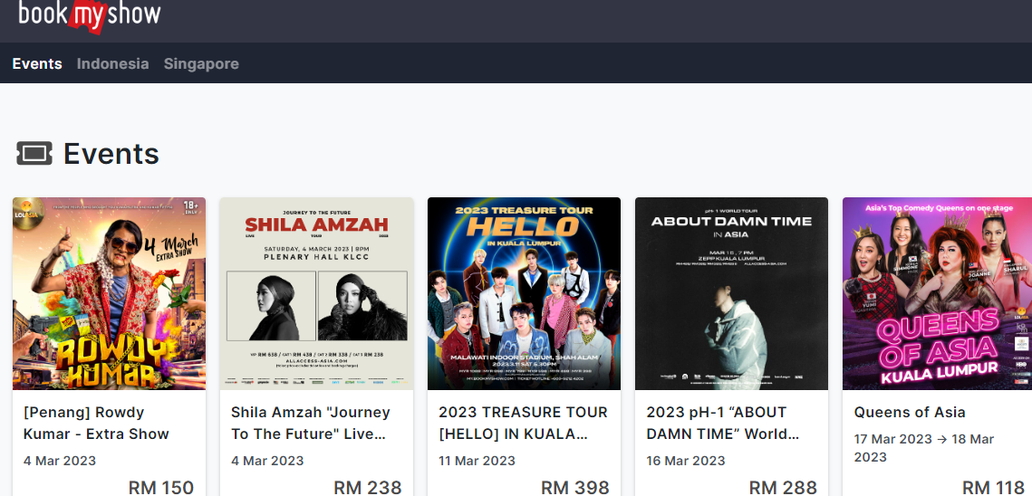 17个马来西亚票务网站/App推荐 - 买演唱会、歌舞剧、电影、球赛、观光等门票！ - Extrabux