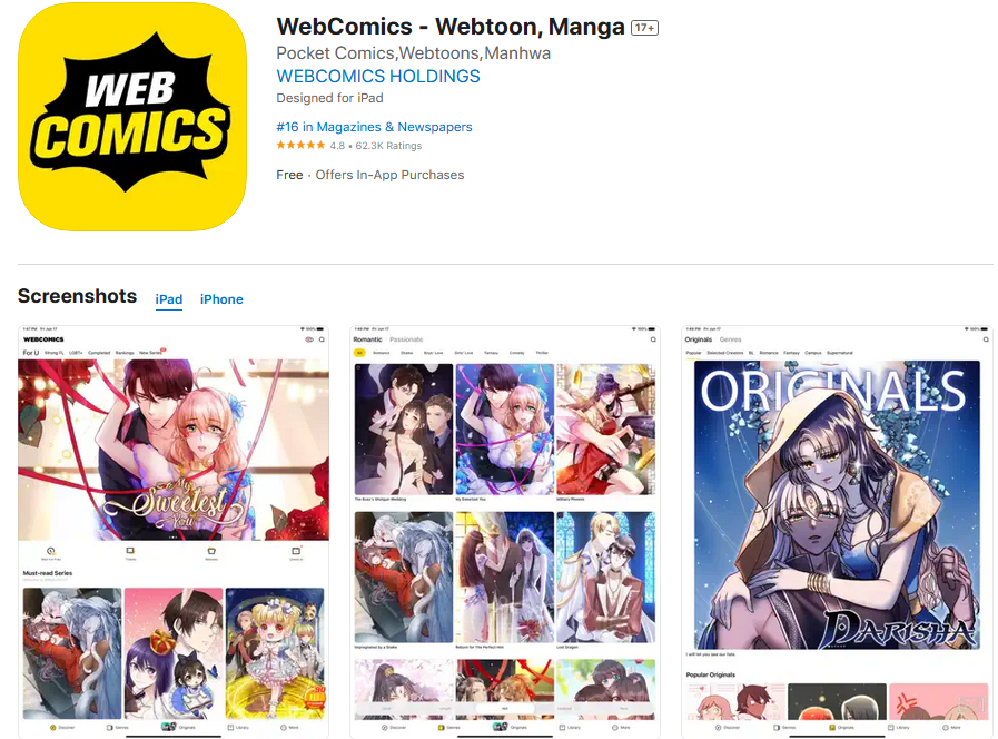 12款PC/手机漫画阅读器App推荐（免费/付费）- 安卓、iOS, Windows, Mac的都有！ - Extrabux