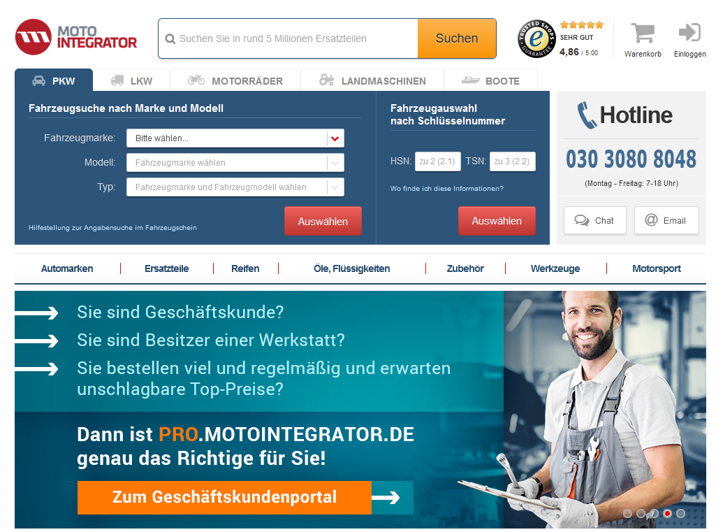 10个欧洲购买汽车配件及零件的网站推荐 （优惠码+10%返利） - Extrabux