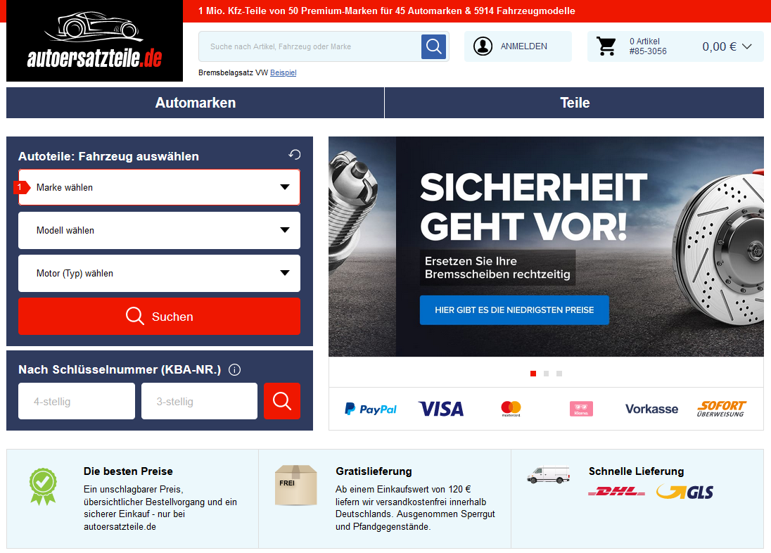 10个欧洲购买汽车配件及零件的网站推荐 （优惠码+10%返利） - Extrabux