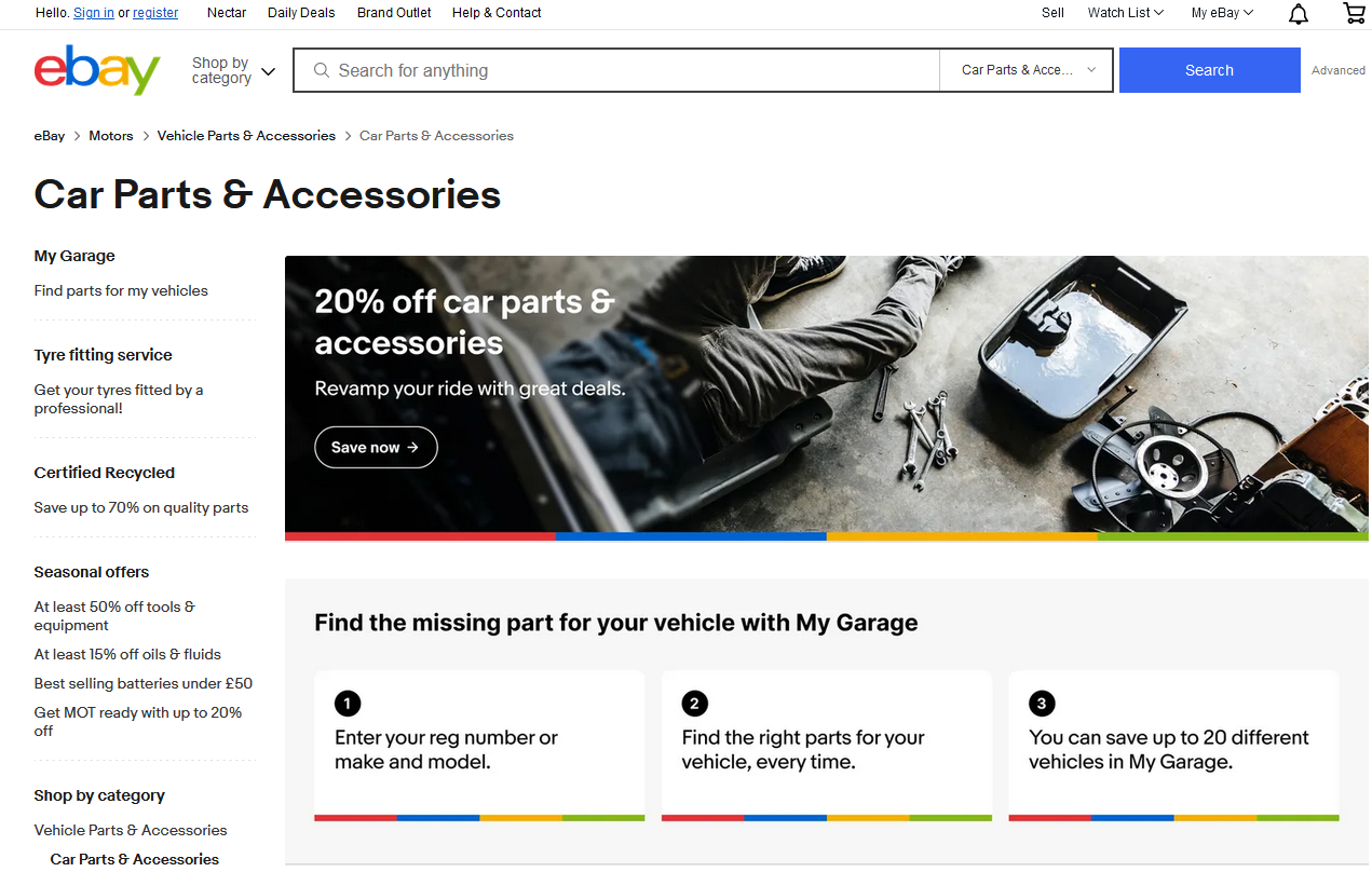 10个欧洲购买汽车配件及零件的网站推荐 （优惠码+10%返利） - Extrabux