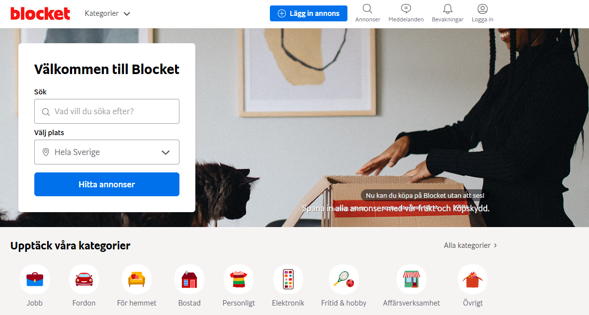 9个瑞典二手物品交易网站/App推荐 - 买卖二手衣服、鞋子、家具、电子产品、汽车等！ - Extrabux