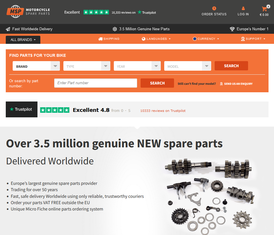 2025欧洲购买摩托车配件及骑行装备的网站推荐（优惠码 + 6%返利） - Extrabux