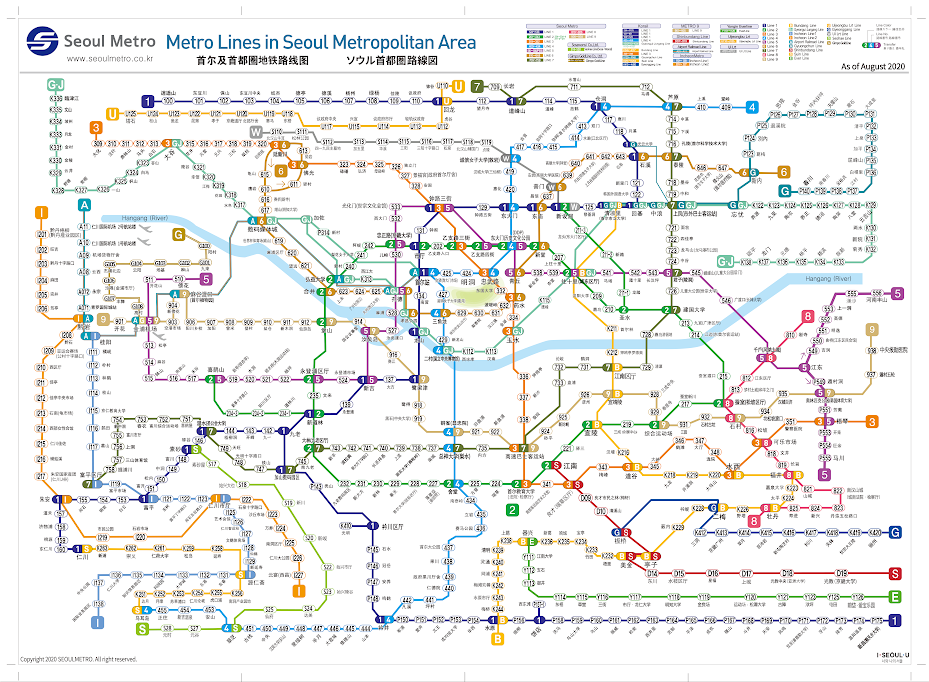 2025韩国首尔地铁乘坐及购票攻略（中文线路图及运营时间+票价+换乘+地铁App+注意事项） - Extrabux