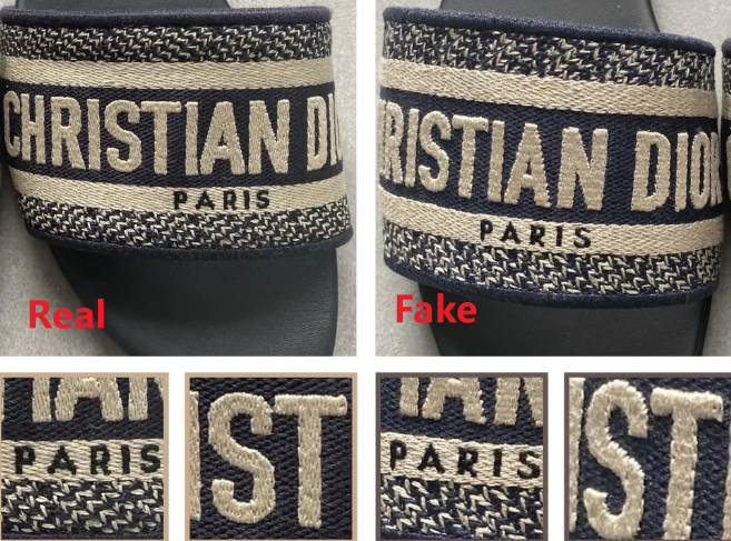 Christian Dior Sandals Fake vs Real Guide 2025: How To Tell Real Dior ...