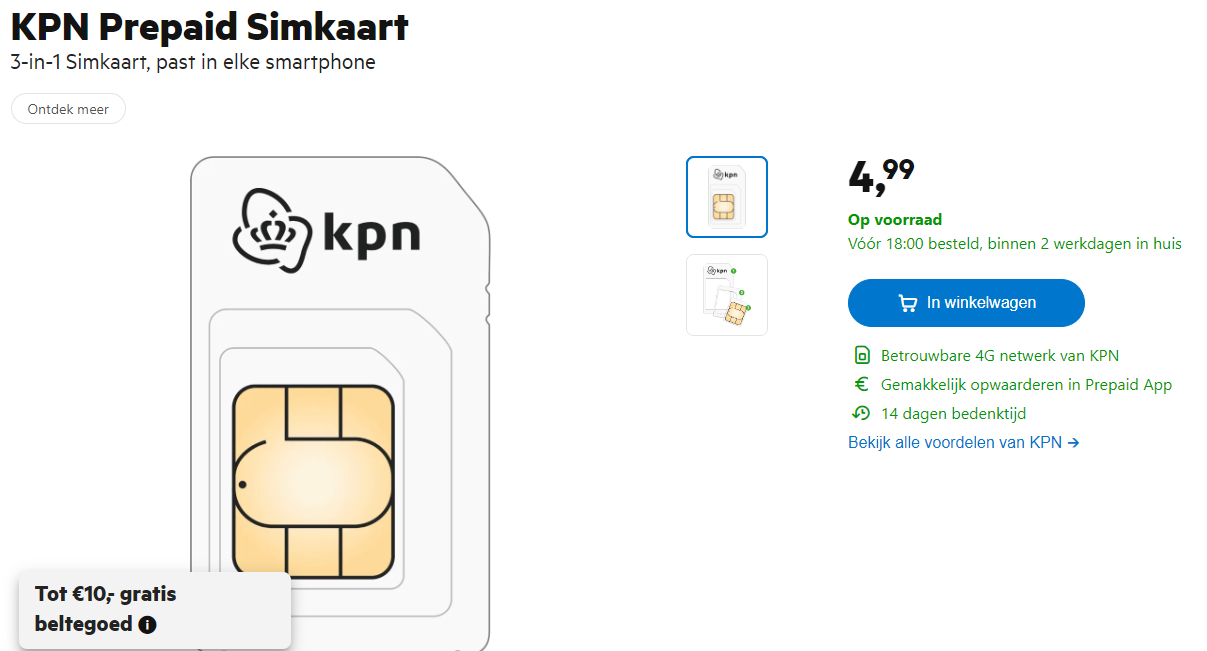 2025荷兰电话卡及手机套餐选购攻略（运营商及套餐对比+办理方式+实名+激活+充值） - Extrabux