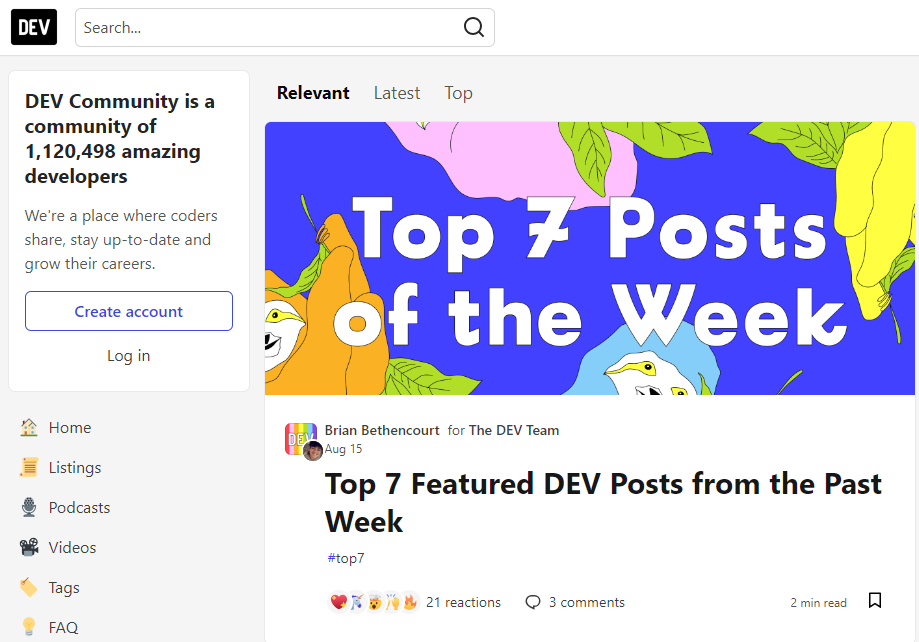 12个国外类似CSDN的技术社区/网站推荐 - DEV,Stack Overflow,GitHub,freeCodeCamp等，程序员必备！ - Extrabux