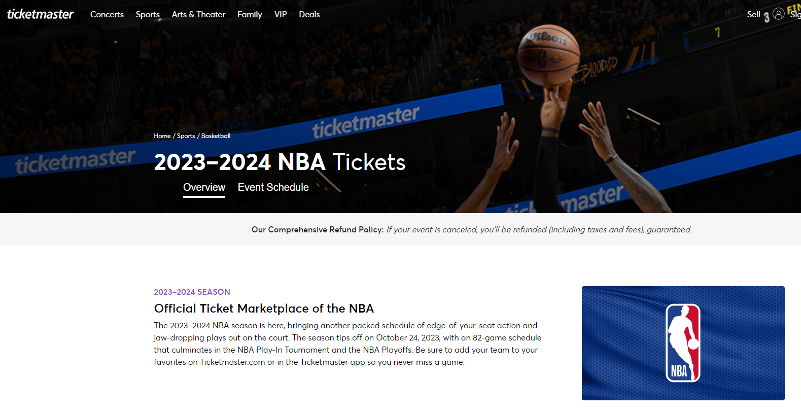 2023-24NBA球赛门票购买攻略（球队+赛程时间+购票渠道+直播+常见问题） - Extrabux