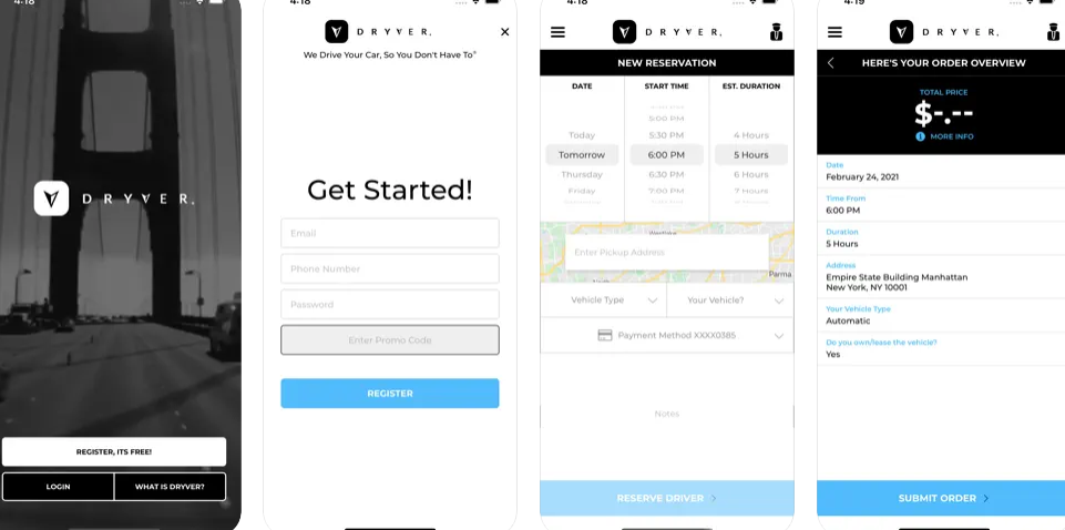 12个国内外代驾平台/App推荐 - Uber、Dryver、Kakao T 、滴滴、e代驾等！ - Extrabux