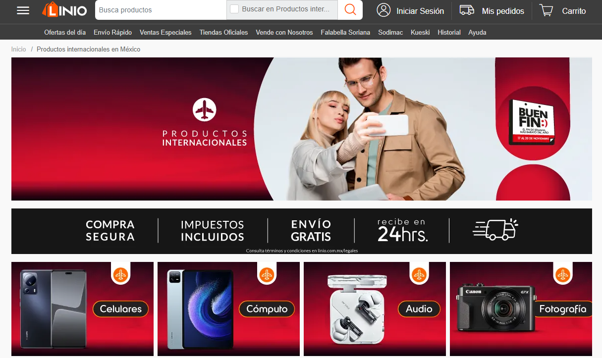 13个墨西哥主流购物网站/App及电商平台推荐 - 网购家具家电、服饰鞋包、化妆品、电子产品等！ - Extrabux