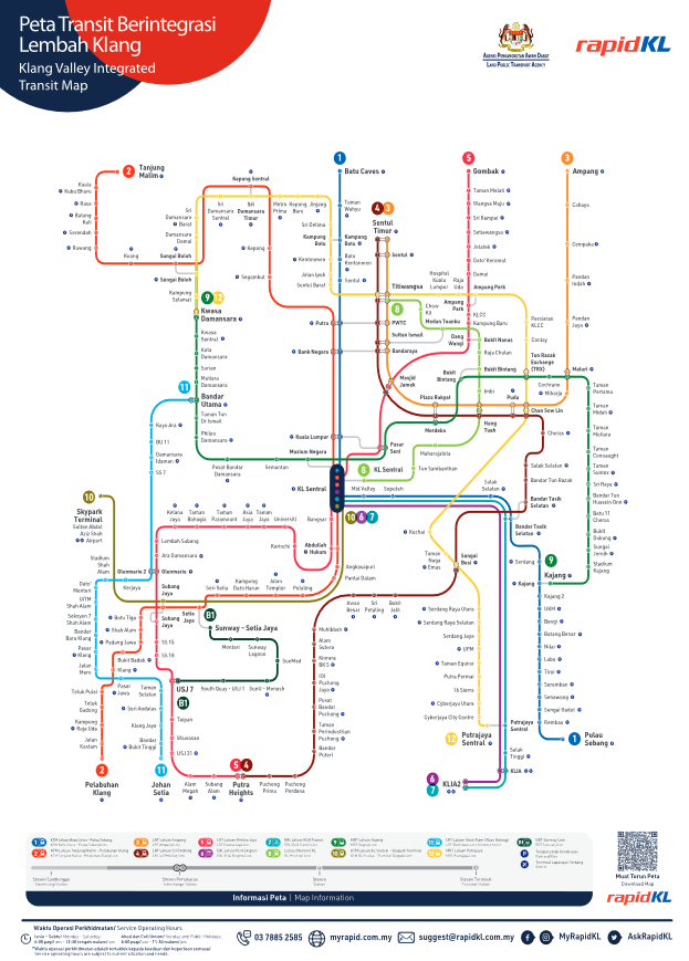 2025最全吉隆坡交通攻略（12种交通方式+交通卡种类及价格+购票方式+App+注意事项） - Extrabux