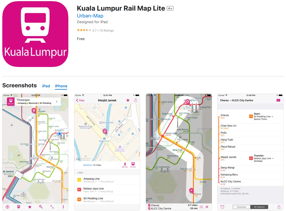 2025最全吉隆坡交通攻略（12种交通方式+交通卡种类及价格+购票方式+App+注意事项） - Extrabux