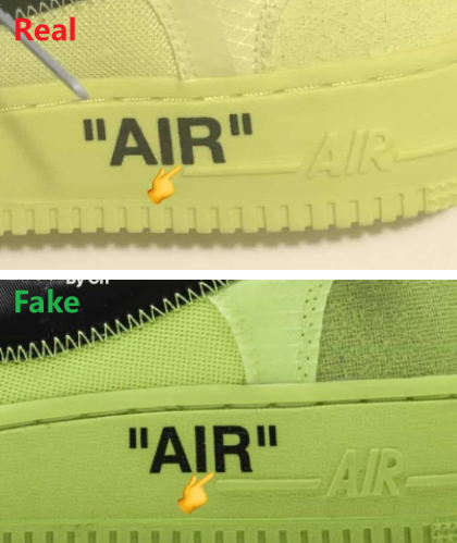 Off-White x Air Force 1 Real vs Fake Guide 2025: How Can I Tell If It ...