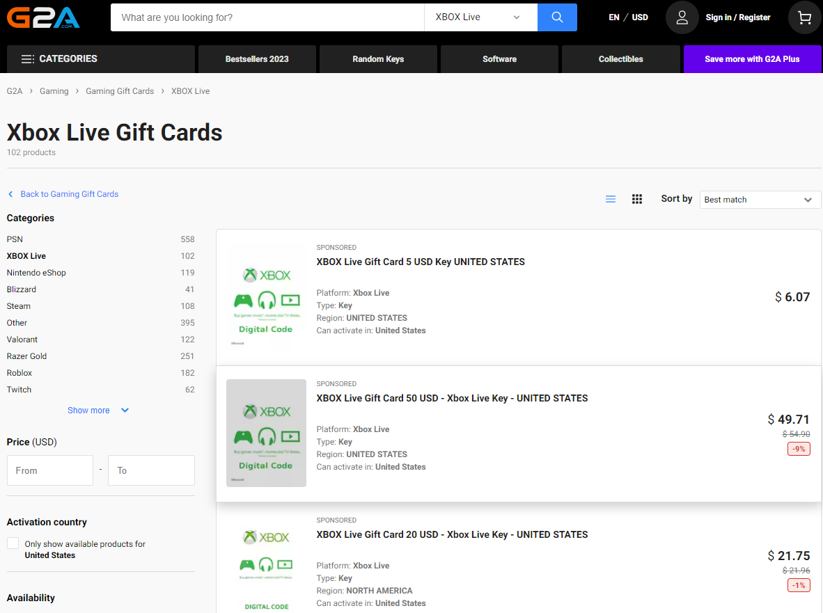 2025年11个Xbox礼品卡交易平台推荐（2%优惠返利），买卖Xbox礼品卡！ - Extrabux