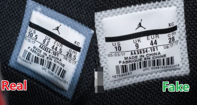 OFF-WHITE Air Jordan 1 Real vs Fake Guide 2025: How Can I Tell If It Is ...