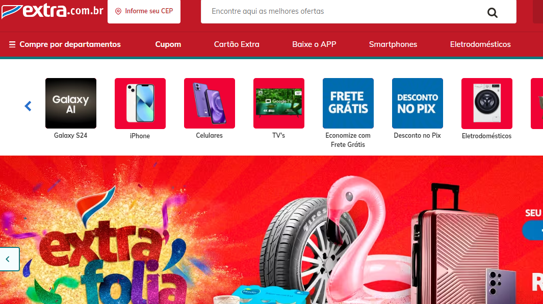 12个巴西主流购物网站及跨境电商平台推荐（13.5%现金返利）- 省心购服饰鞋包、美妆护肤、电子产品等！ - Extrabux