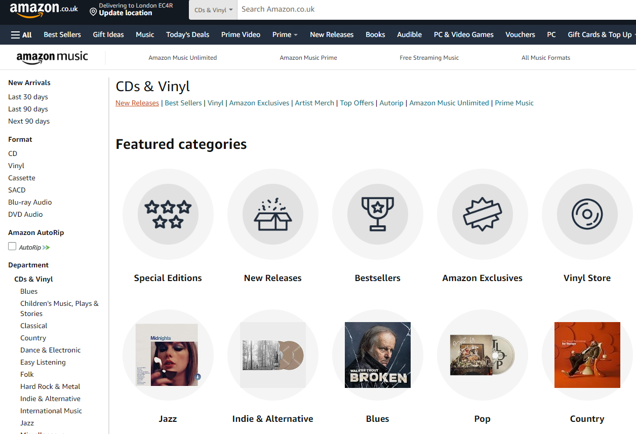 13个英国购买CD、专辑、黑胶唱片等影音制品网站推荐 - 伦敦必逛唱片店盘点！ - Extrabux