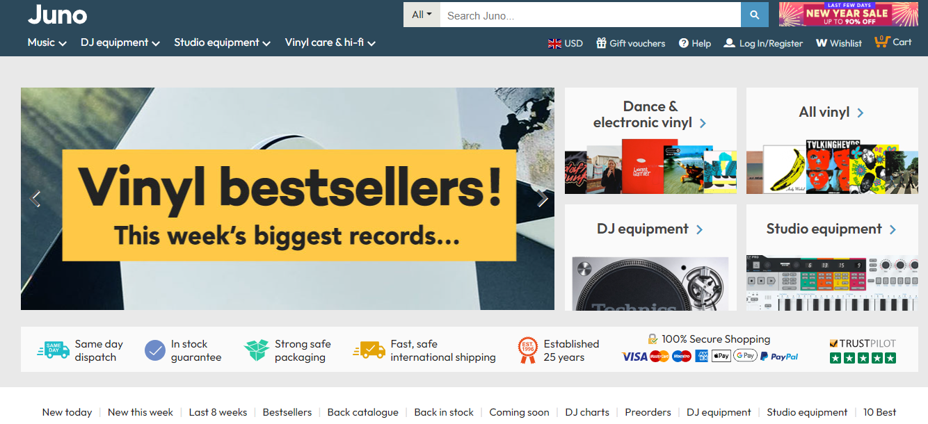 13个英国购买CD、专辑、黑胶唱片等影音制品网站推荐 - 伦敦必逛唱片店盘点！ - Extrabux