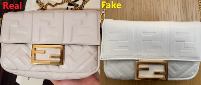 Fendi Baguette Bag Real vs Fake Guide 2025: How to Tell if Fendi Bag is ...