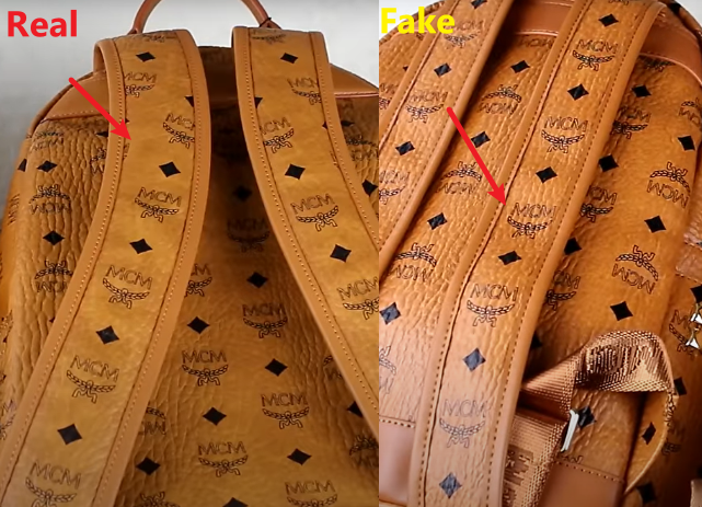 MCM Backpack Real vs Fake Guide 2025: How to Tell if MCM Bag is Real ...