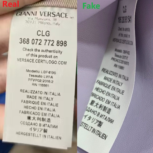 Versace Bags Real vs. Fake Guide 2025: How Can I Tell If It Is Original ...