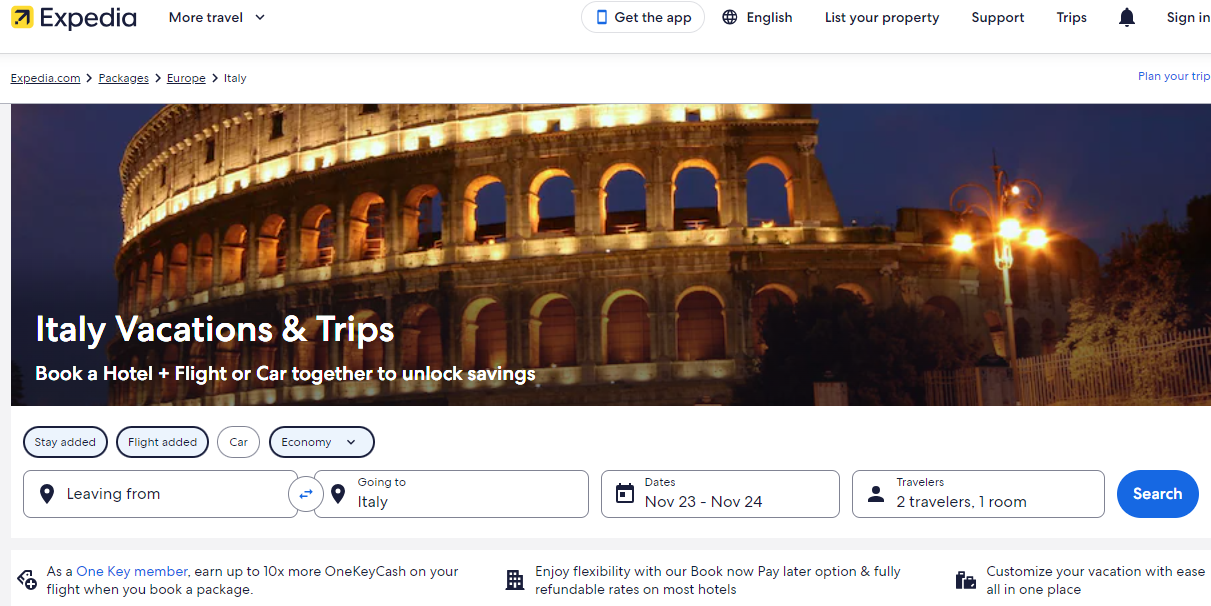 14个意大利订酒店的网站及平台推荐(10%返利+酒店推荐+入住指南）- 意大利自由行必备！ - Extrabux