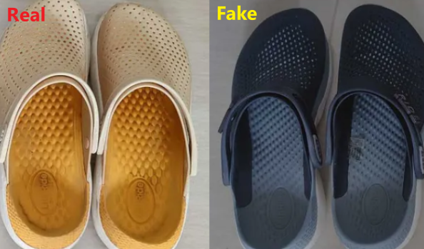 Crocs Clogs Real vs. Fake Guide 2025: How To Know If Crocs Are Original ...