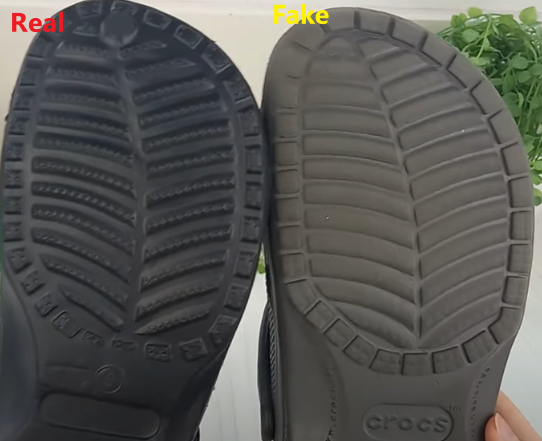Crocs Clogs Real vs. Fake Guide 2025: How To Know If Crocs Are Original ...