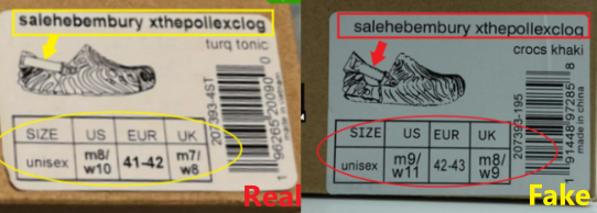 Crocs Clogs Real vs. Fake Guide 2025: How To Know If Crocs Are Original ...