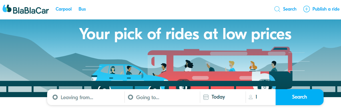 2025布拉布拉巴士BlaBlaCar Bus购票及乘坐攻略（线路图和时刻表查询+购票方式及票价+改签/退票+常见问题） - Extrabux