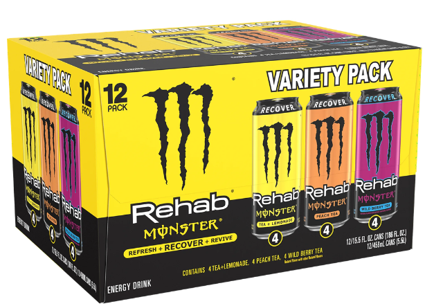 Monster Ultra vs. Regular Monster vs. Rehab Monster vs. Juice Monster ...
