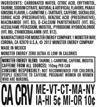 Monster Ultra vs. Regular Monster vs. Rehab Monster vs. Juice Monster ...